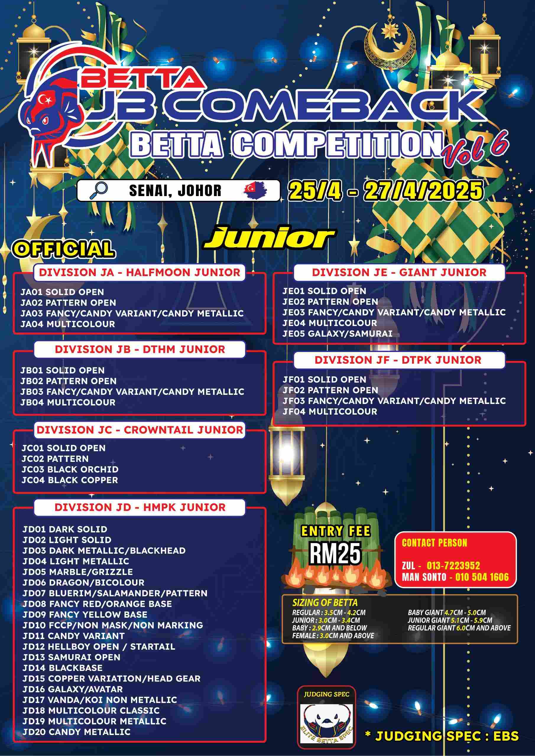 JB Comeback Betta Comp Vol.6